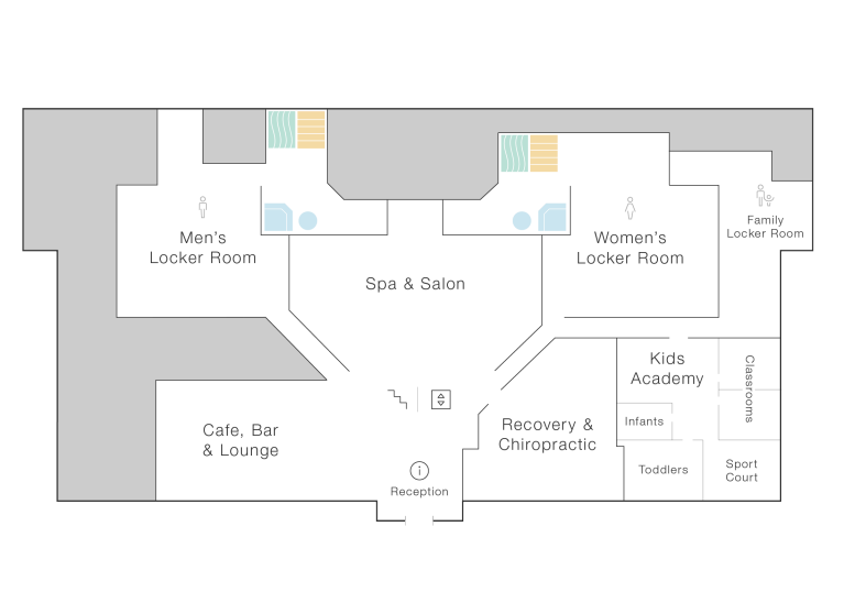 Biltmore Floor Plan Map | Life Time - Biltmore