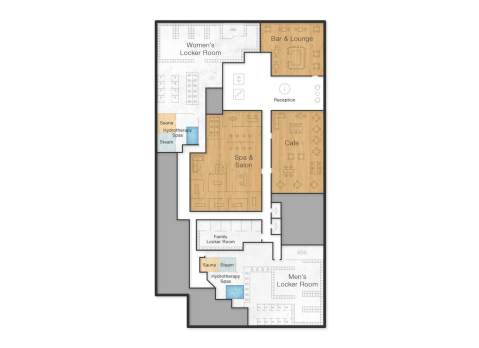 Buckhead Floor Plan Map - Buckhead at Phipps Plaza