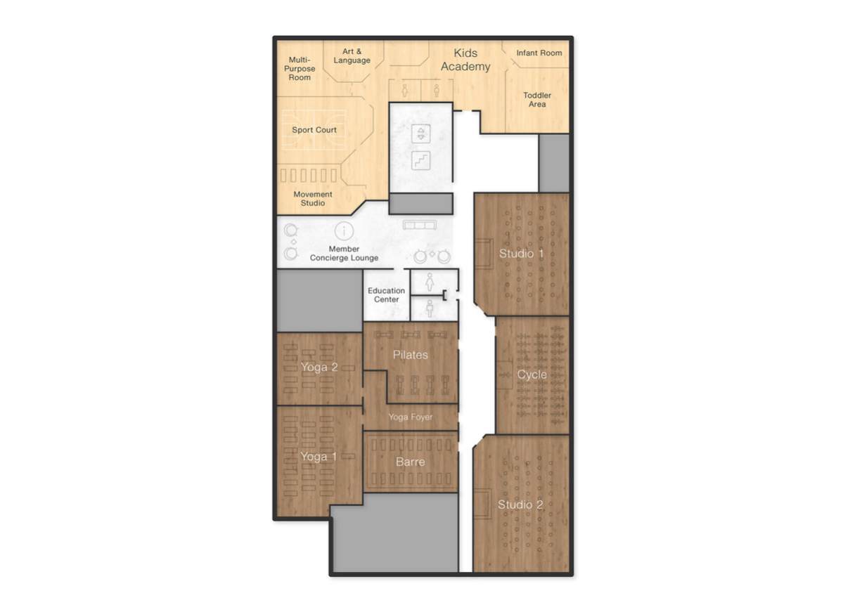 Buckhead Floor Plan Map - Buckhead at Phipps Plaza
