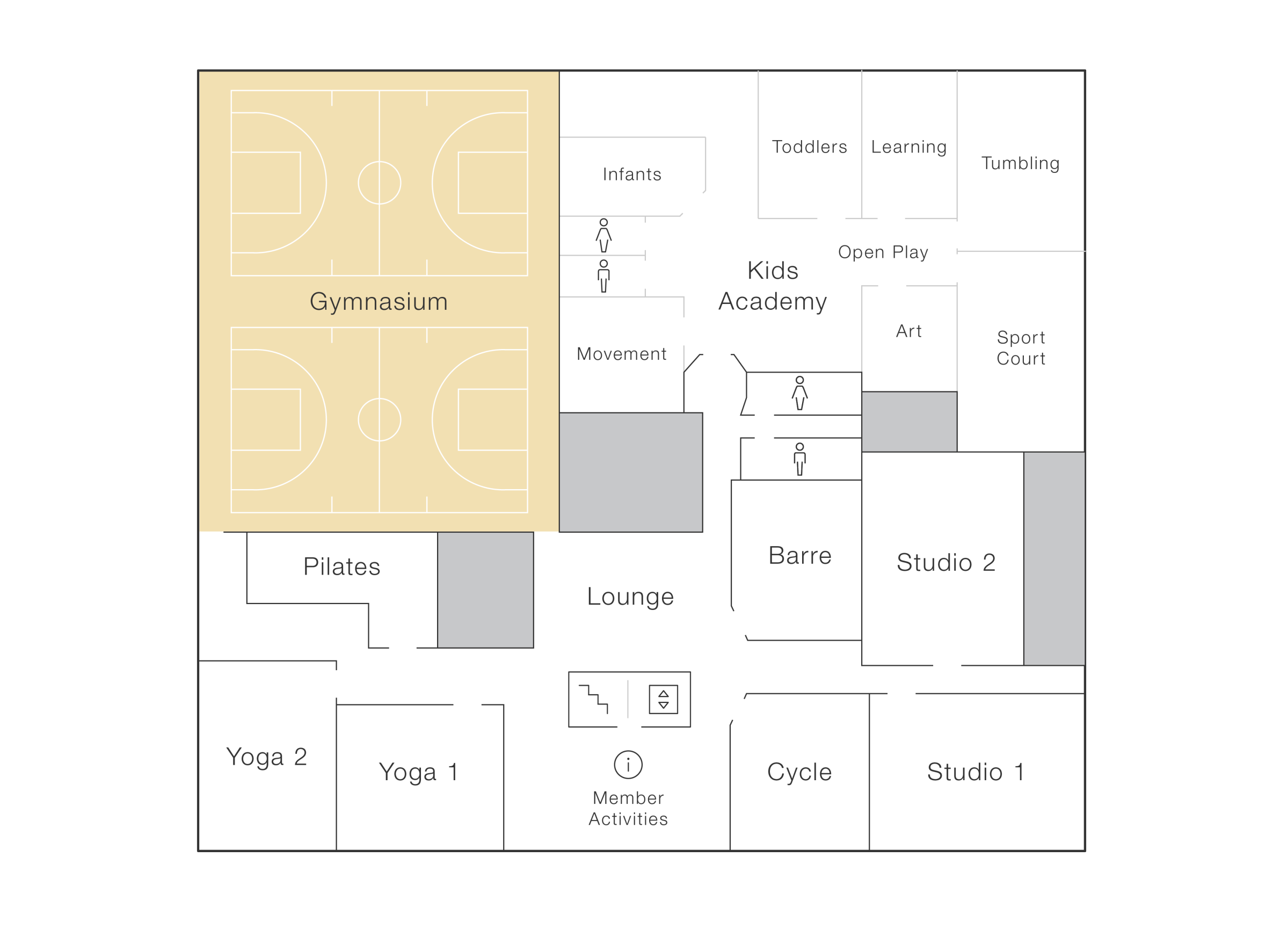 Northshore Floor Plan Map - Northshore