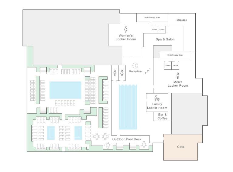 River North Floor Plan Map - River North at One Chicago