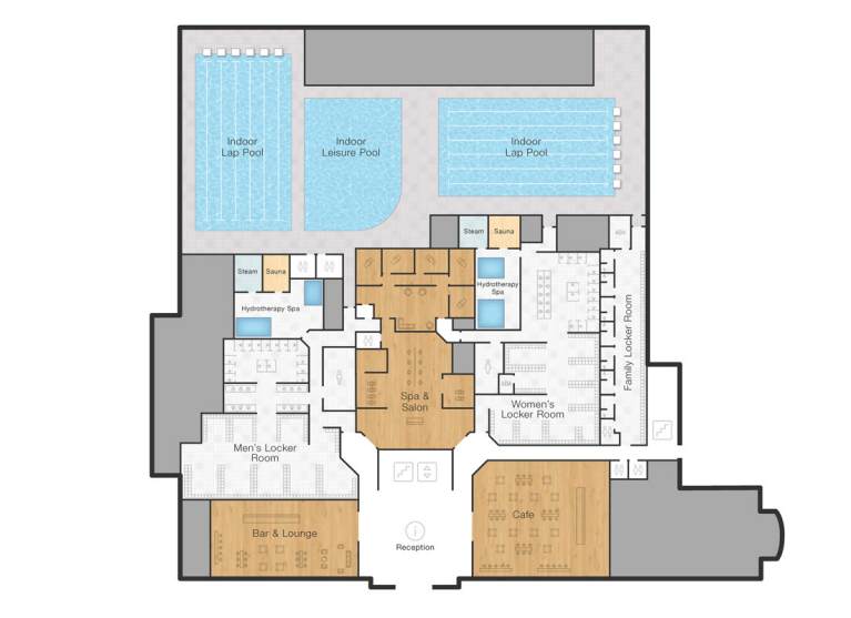 Beaverton Floor Plan Map - Beaverton