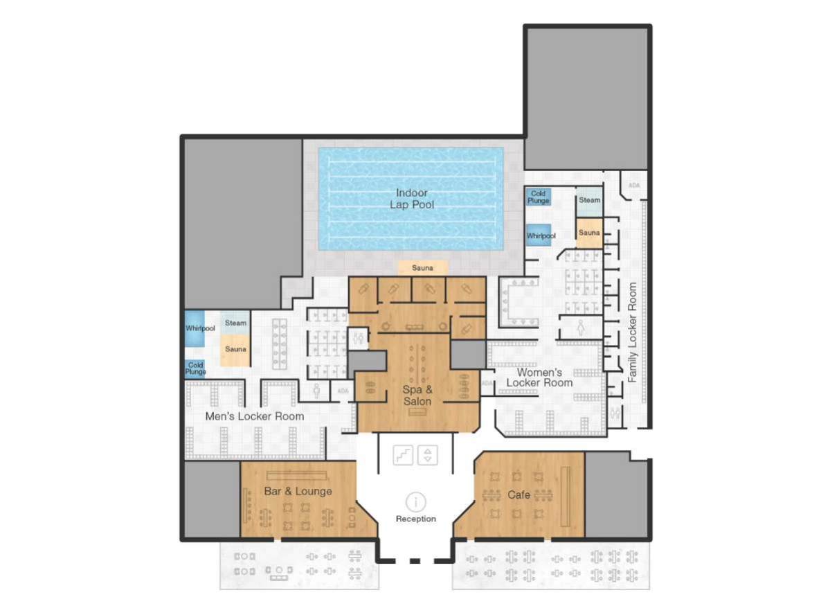 Denver West Floor Plan Map - Denver West