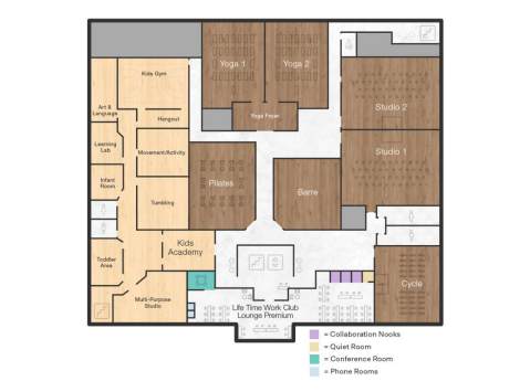Denver West Floor Plan Map - Denver West