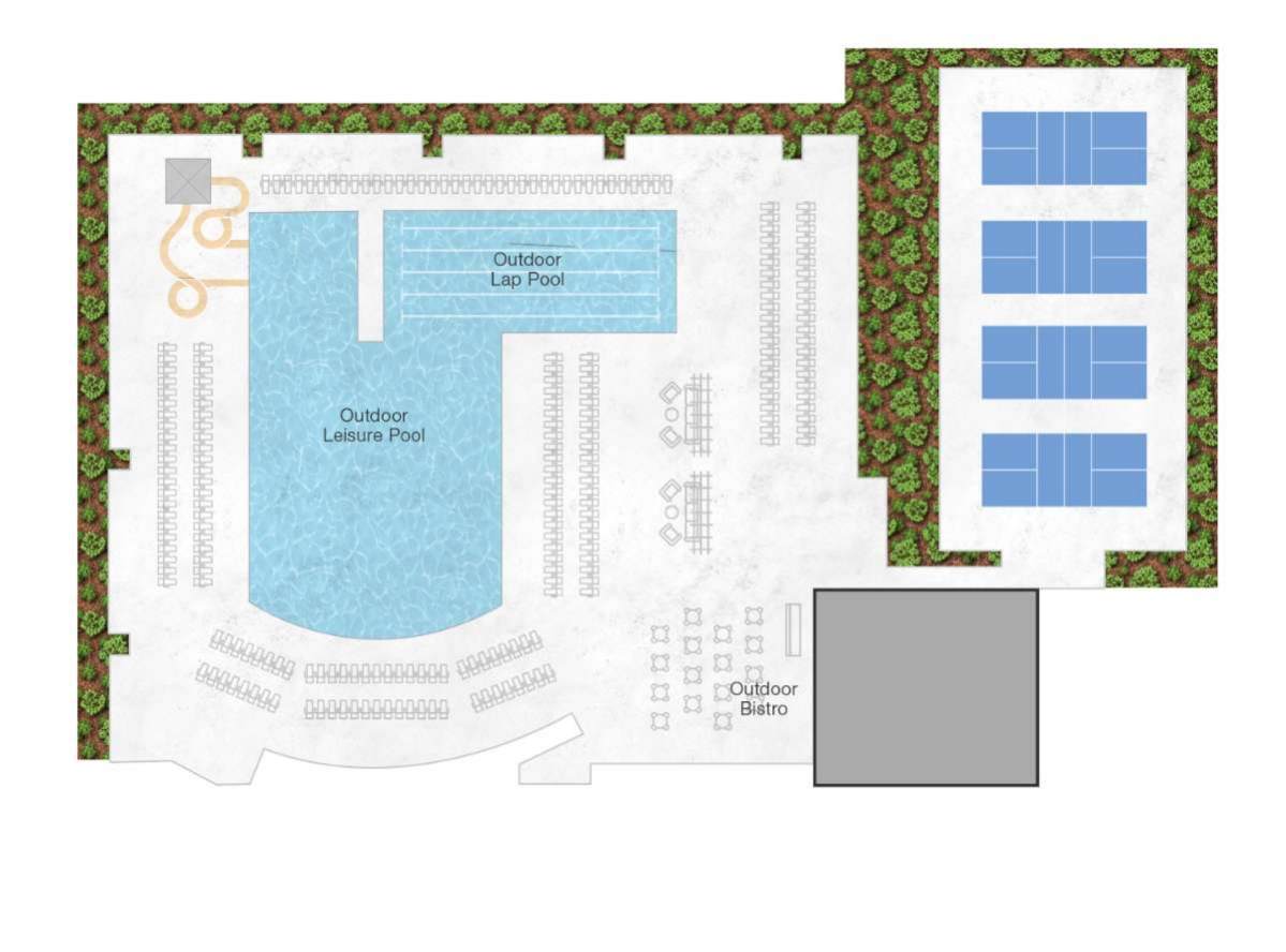 Denver West Floor Plan Map - Denver West